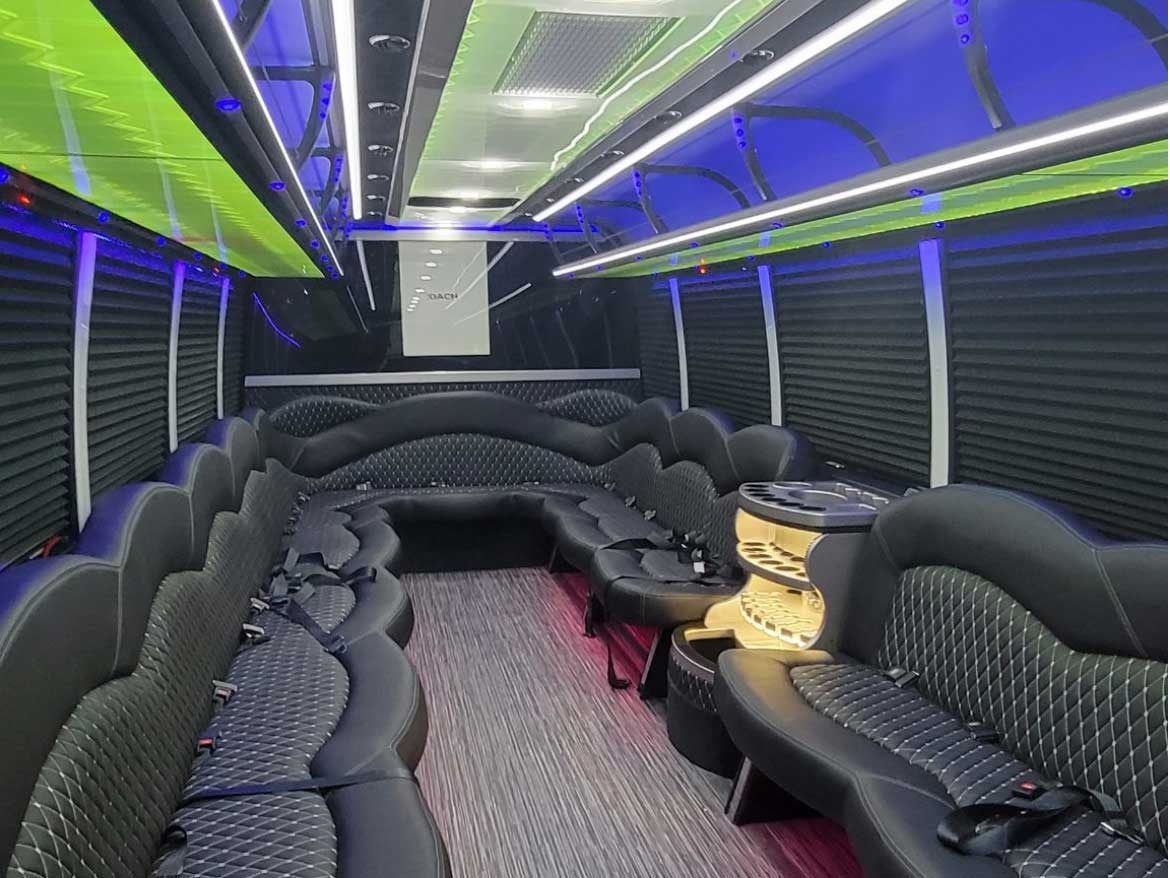 New 2024 Chevrolet 6500 ECoach Limo Bus For Sale by Executive Coach Builders