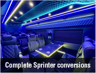 Mercedes Sprinter Limo & Shuttle Conversion & DIY Kits