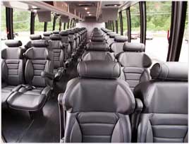 Charter and Shuttle Bus Upholstery Seat Covers, Global Customs