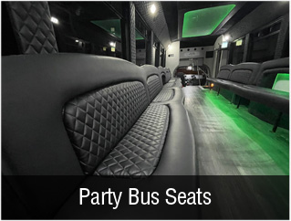 Limo bus and shuttle bus seats for sale