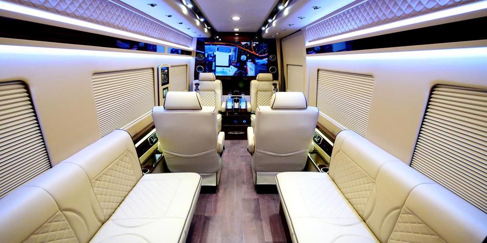 Mercedes Sprinter Limo Conversion, Global Customs