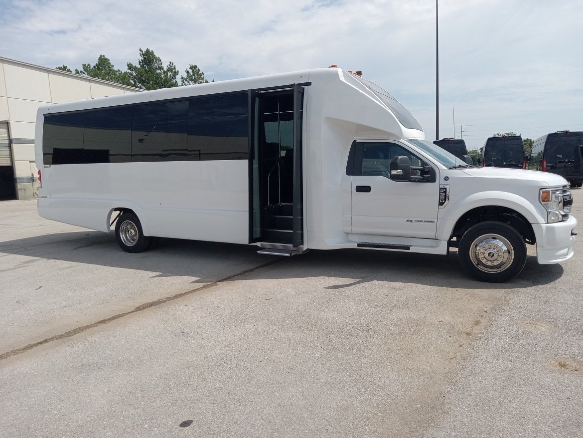 New 2020 Ford F-550 Shuttle Bus For Sale by Executive Coach Builders